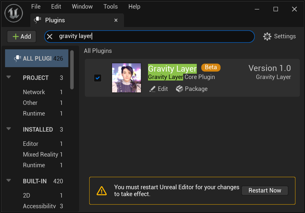 Integration - Gravity Layer Documentation